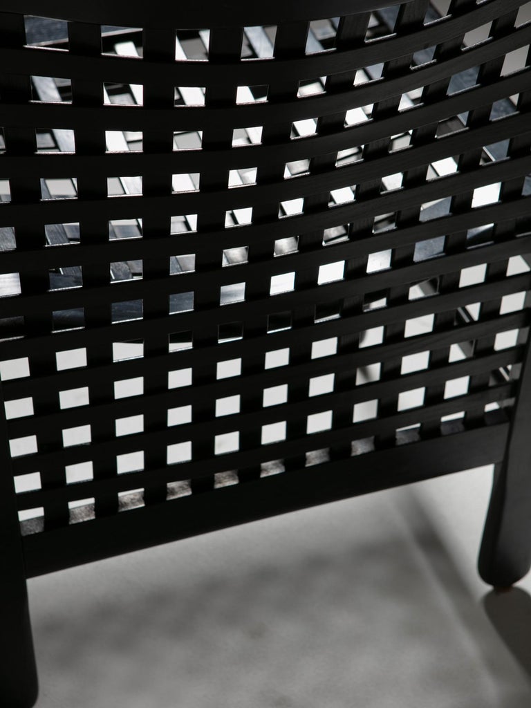 Set of 7 "Transenna" Dining Chairs by Ammannati and Vitelli for Pozzi ...