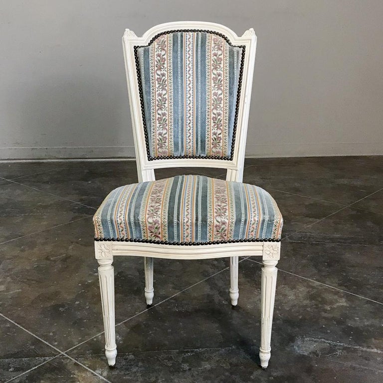 Set of 8 Antique French Directoire Chairs Includes 2 Armchairs at 1stDibs
