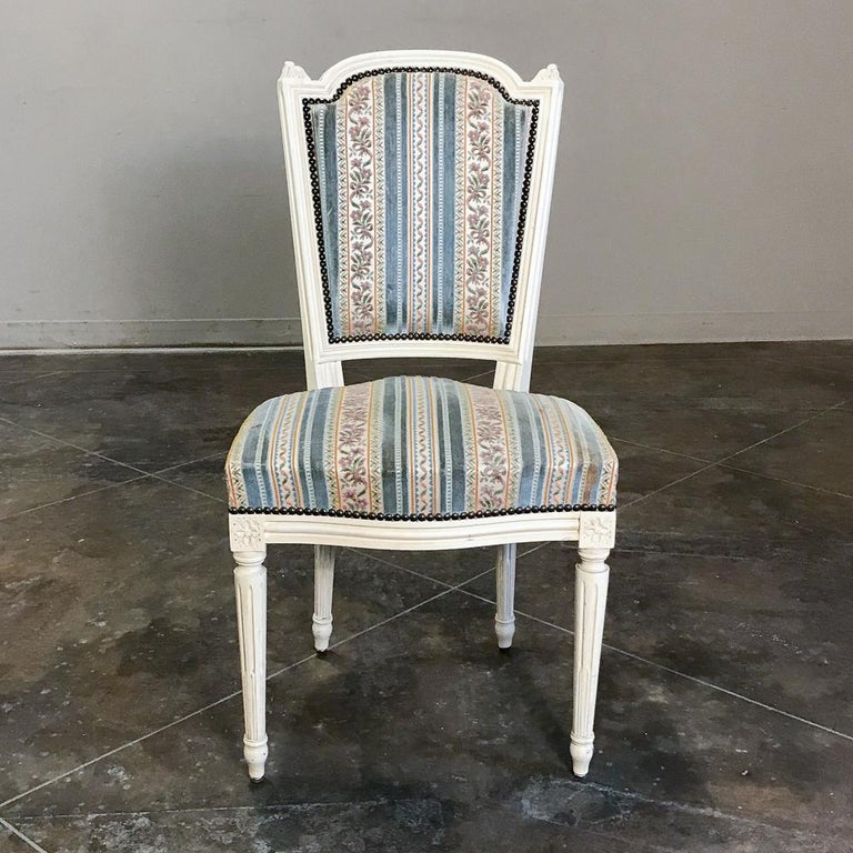 Set of 8 Antique French Directoire Chairs Includes 2 Armchairs at 1stDibs