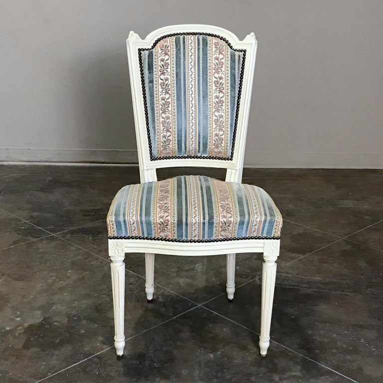 Set of 8 Antique French Directoire Chairs Includes 2 Armchairs at 1stDibs