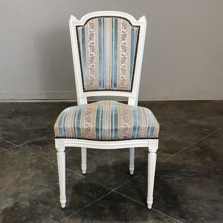 Set of 8 Antique French Directoire Chairs Includes 2 Armchairs at 1stDibs