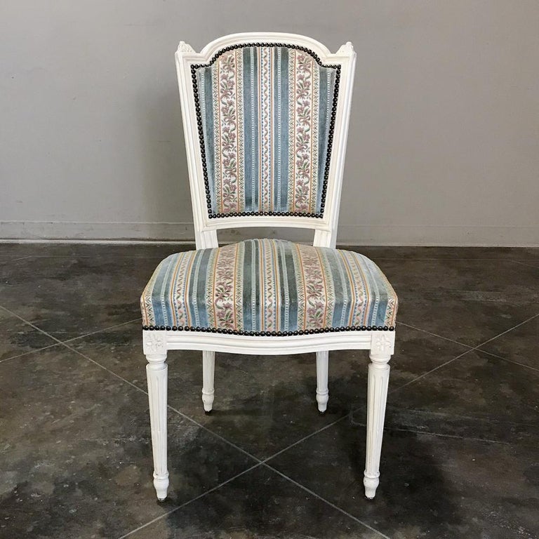 Set of 8 Antique French Directoire Chairs Includes 2 Armchairs at 1stDibs