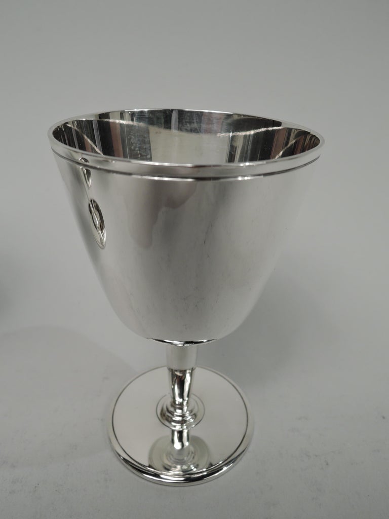 Set of 8 Antique Tiffany Art Deco Sterling Silver Cocktail Cups For ...