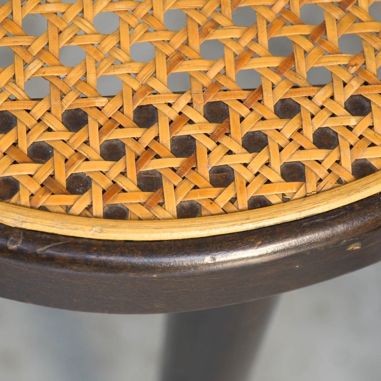 Set of 8 Bentwood Dining Chairs, Thonet Mod. 207R - Long John at ...