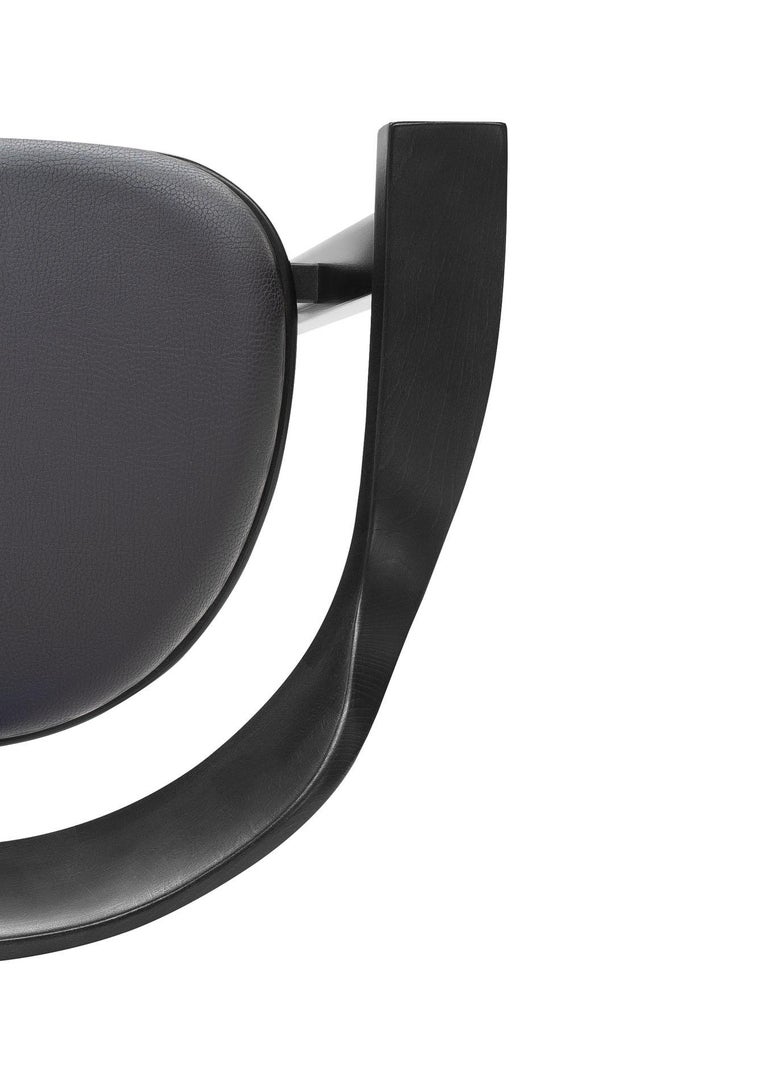 Mid Century Modern 8 Black Haussmann chair, Robert and Trix Haussmann ...