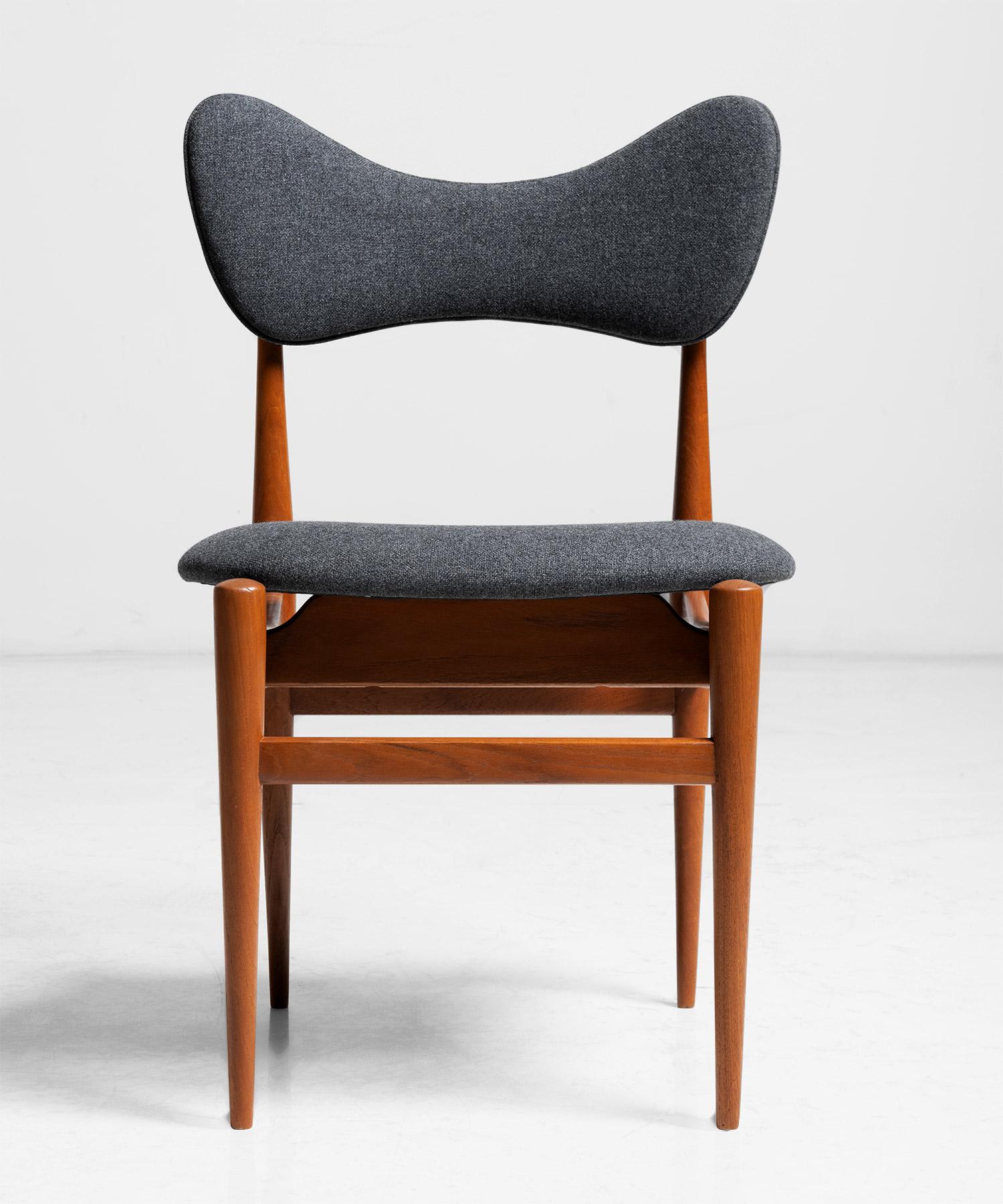 Set of '8' Butterfly Dining Chairs by Inge and Luciano Rubino, Italy ...