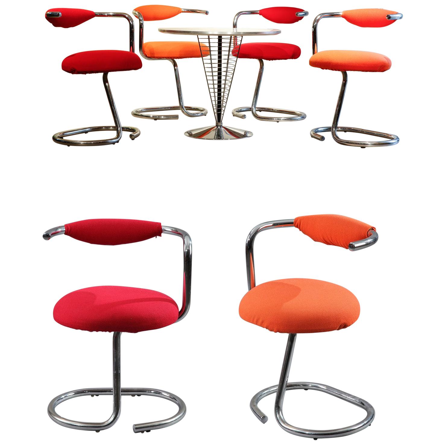 Rare Chairs By Vittorio Gregotti Lodovico Meneghetti And Giotto