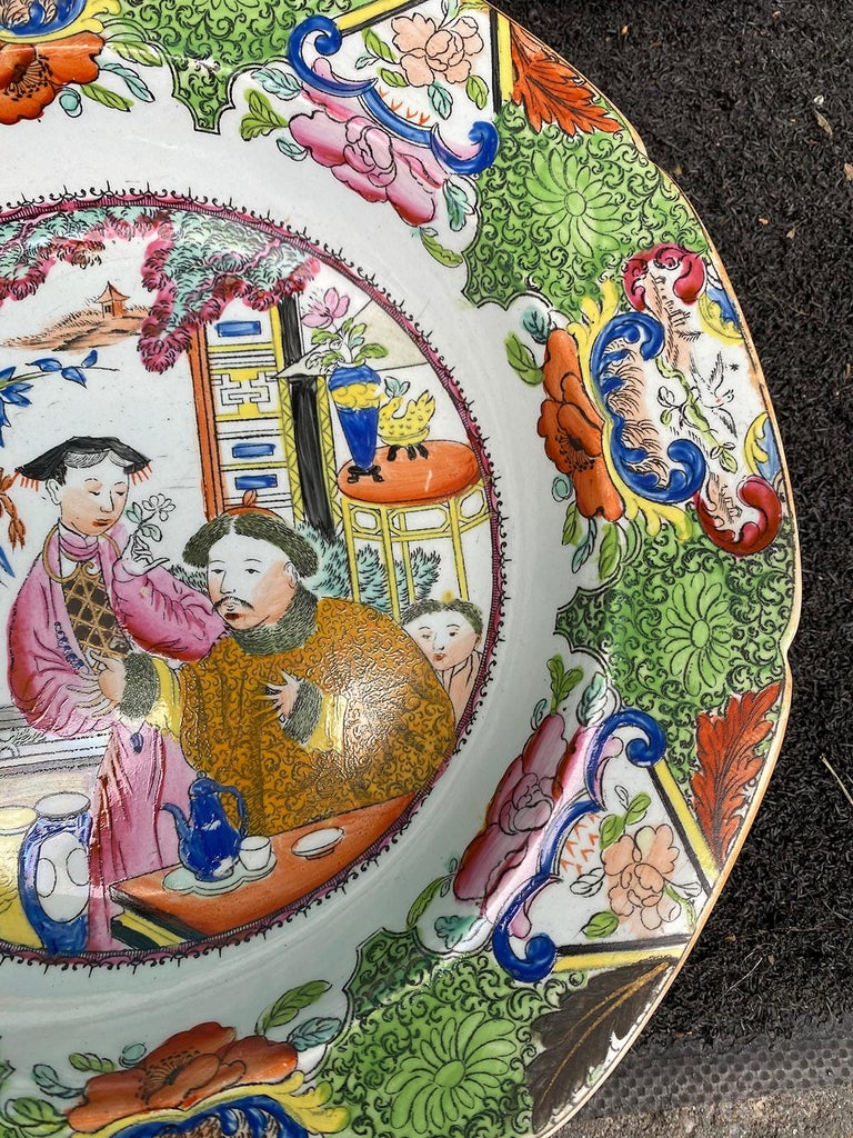 Set of 8 Early 19th Century English Mason's Enameled Ironstone China in ...