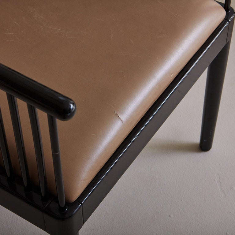 Set of 8 Lacquered Andover Dining Chairs by Davis Allen for Stendig ...