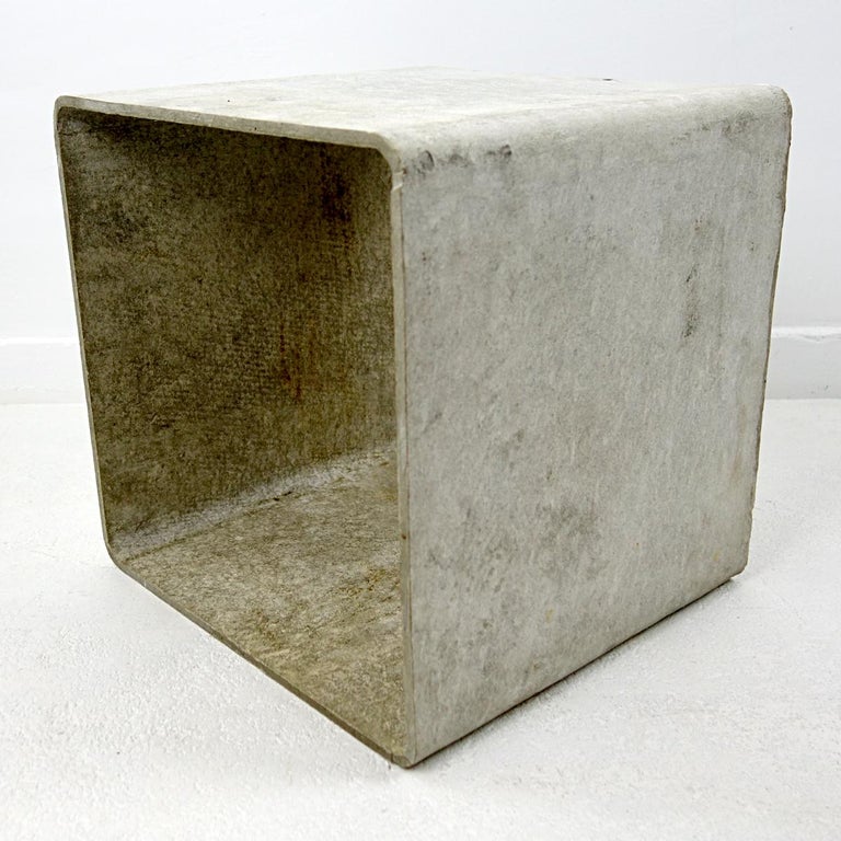 Set of 8 Modular Cement Cubes by Willy Guhl for Eternit at 1stDibs ...