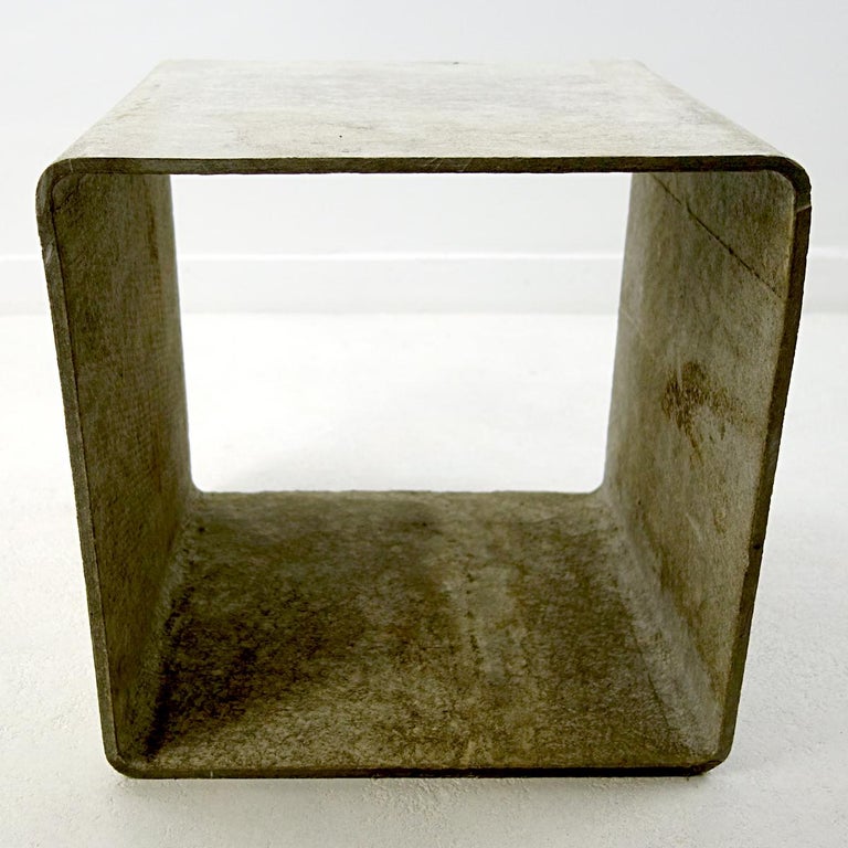 Set of 8 Modular Cement Cubes by Willy Guhl for Eternit at 1stDibs ...