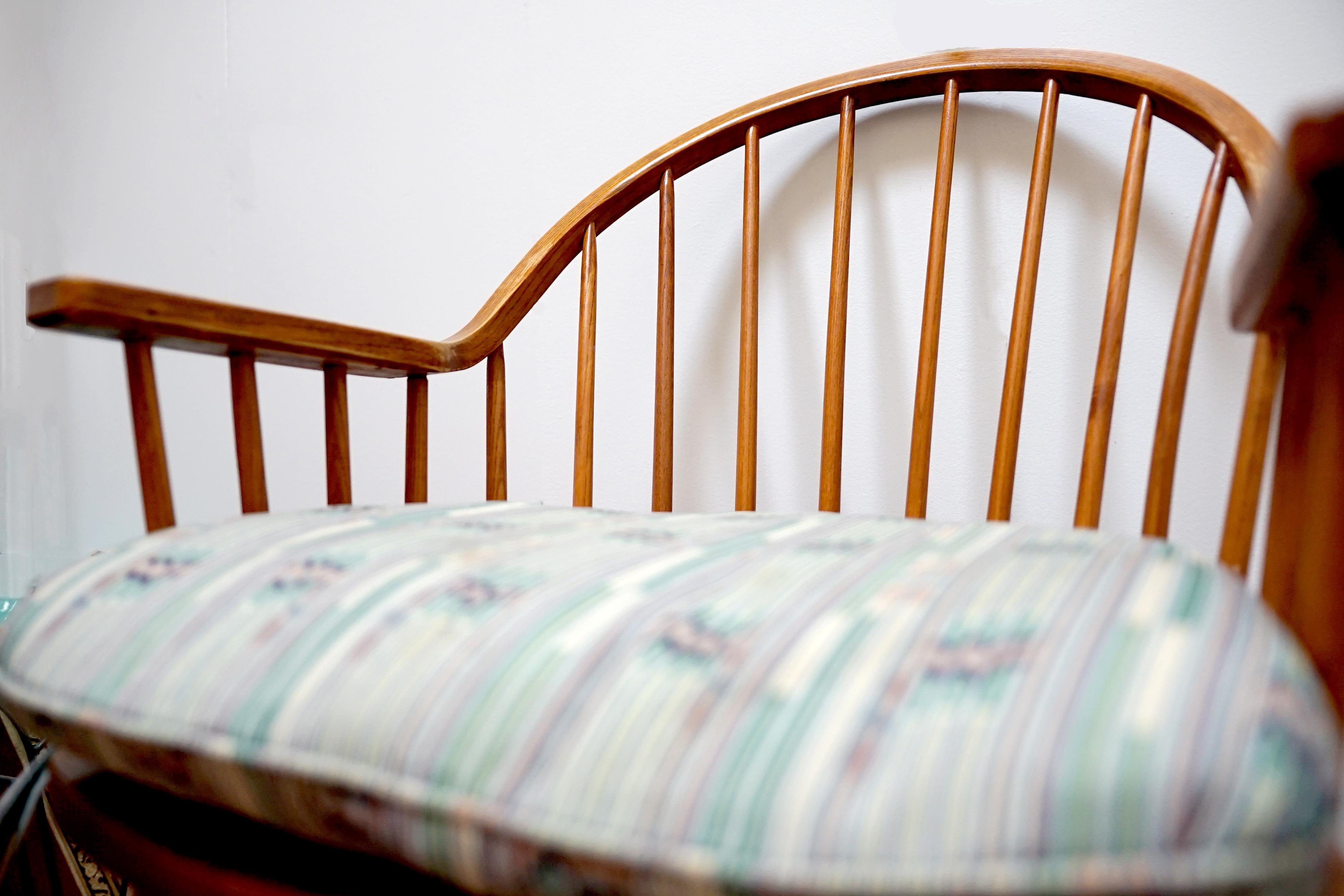 Set of 8 Nichols and Stone Claud Bunyard Signed Windsor Midcentury ...