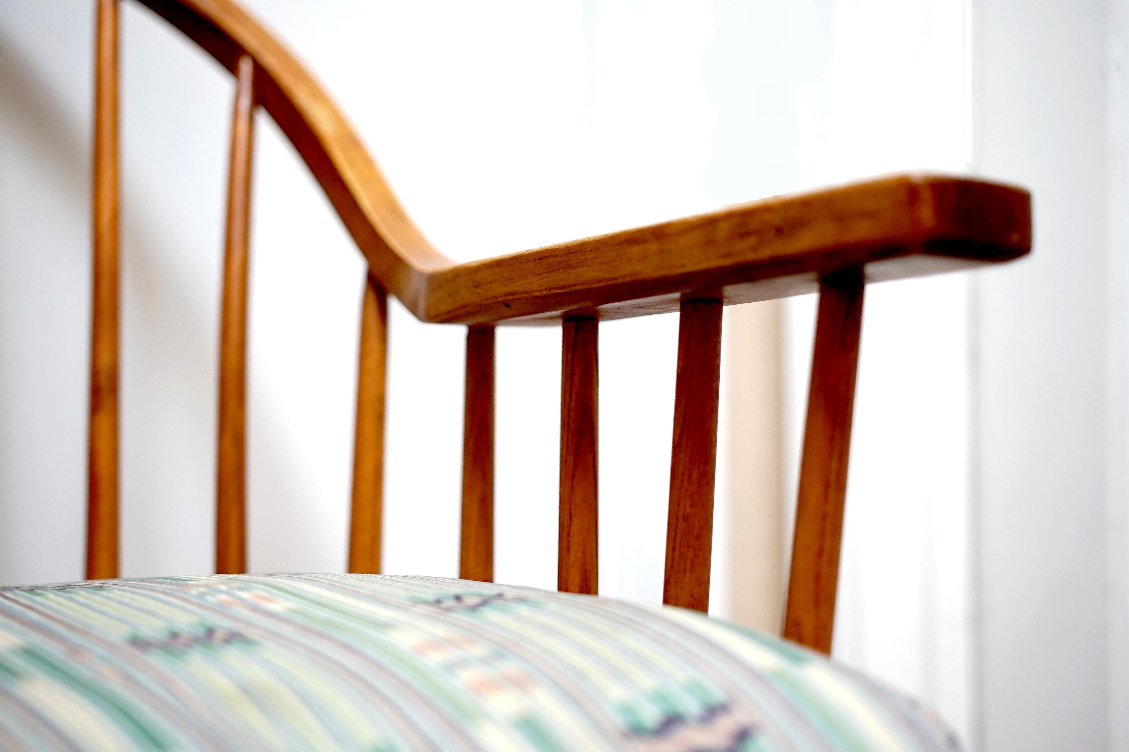 Set of 8 Nichols and Stone Claud Bunyard Signed Windsor Midcentury ...