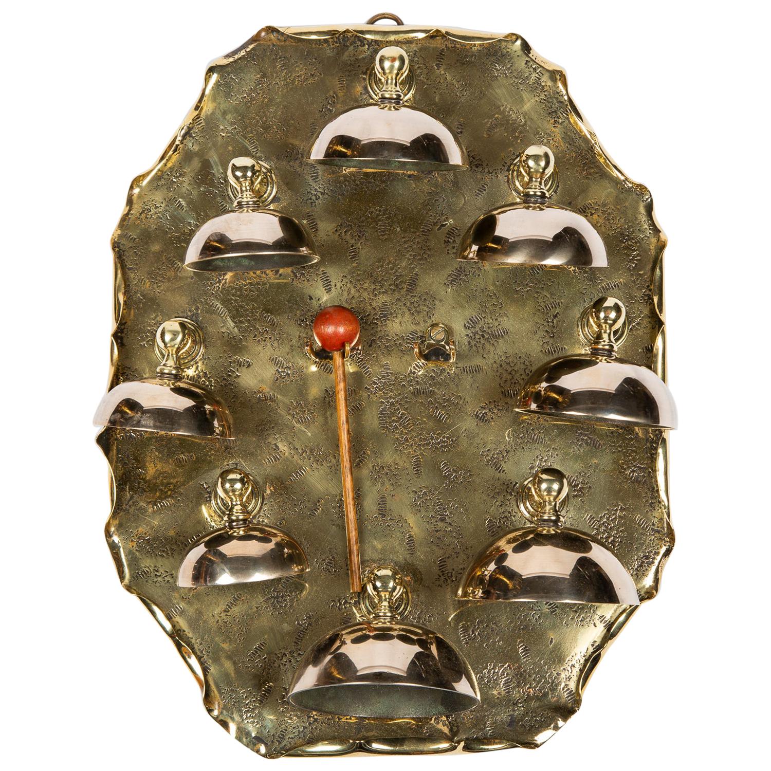 Large School or Church Bell with Mounting Base, New England at 1stDibs