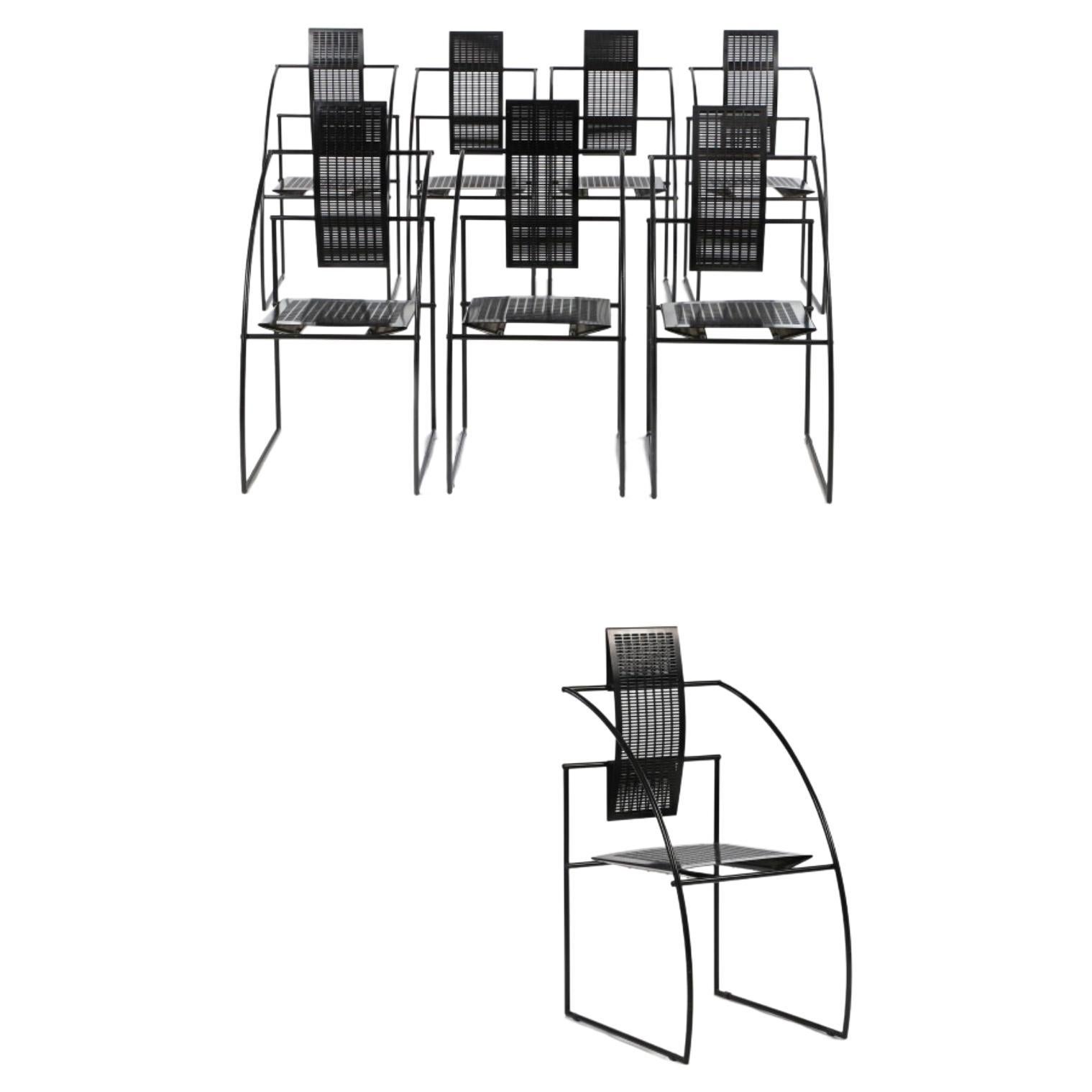Pair of Quinta Chairs by Italian Arch Mario Botta for Alias at 1stDibs