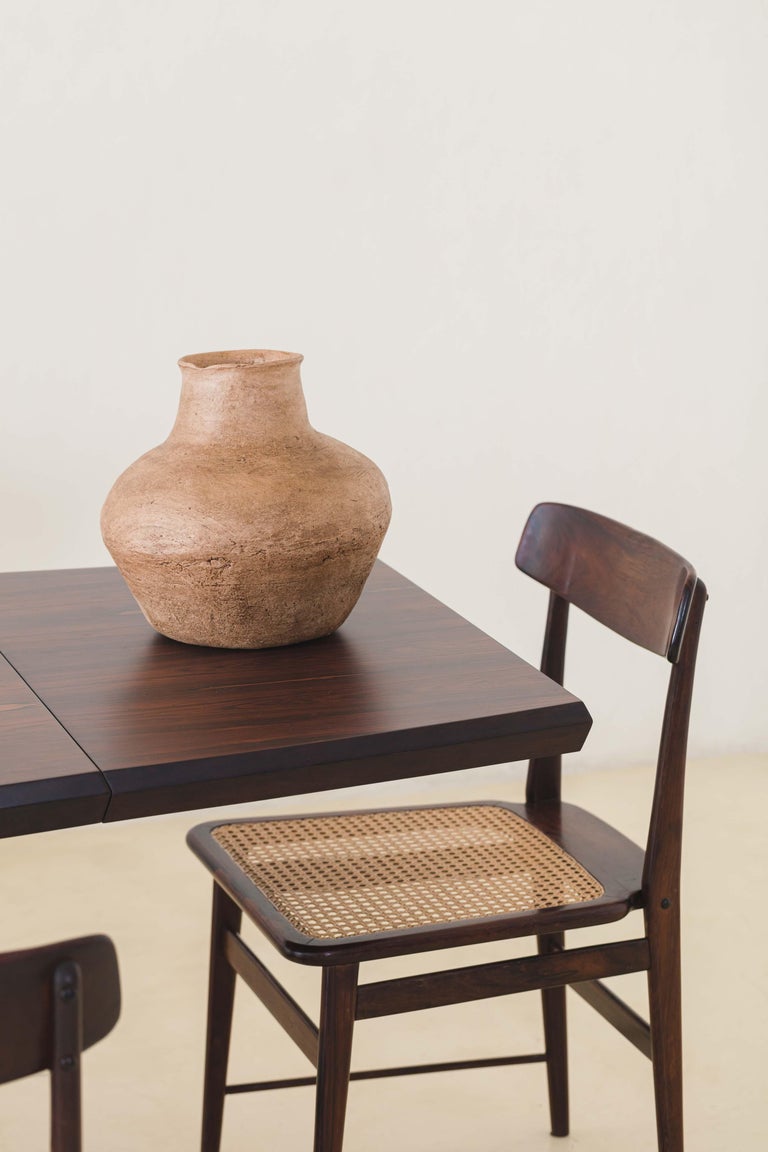 Set of 8 Rosewood ‘Lucio' Chairs, Sergio Rodrigues, 1956, Brazilian ...