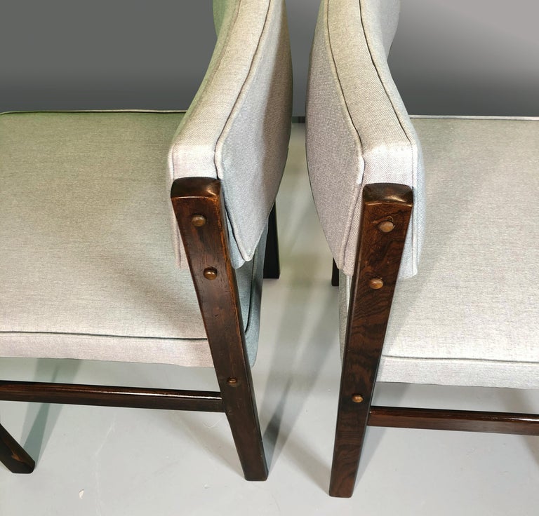 Set of 8 "Tião" Chairs, by Sergio Rodrigues, Brazil, 1959 For Sale at ...