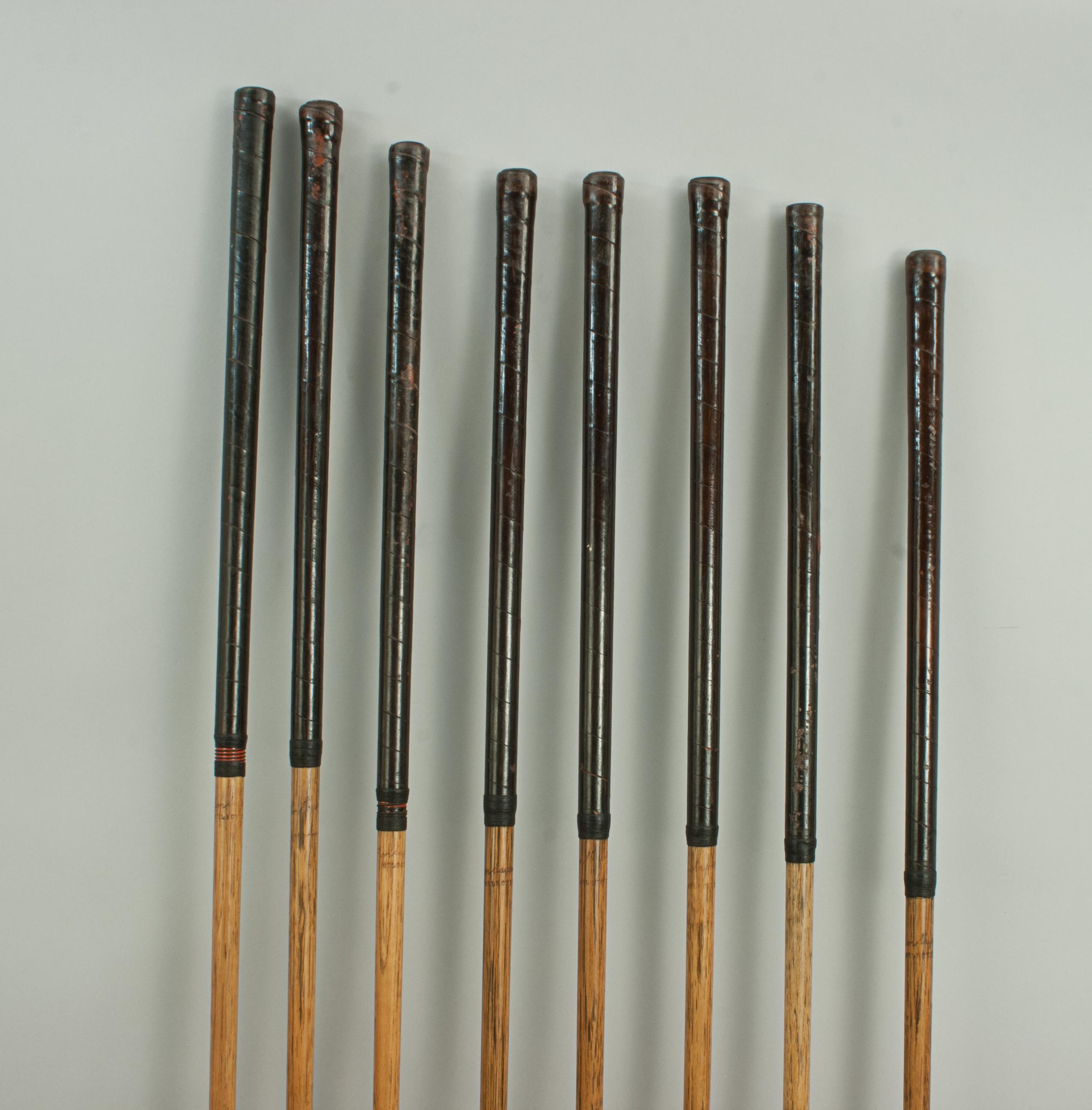 Set of 8 Vintage Golf Clubs by Ben Sayers of North Berwick For Sale at ...