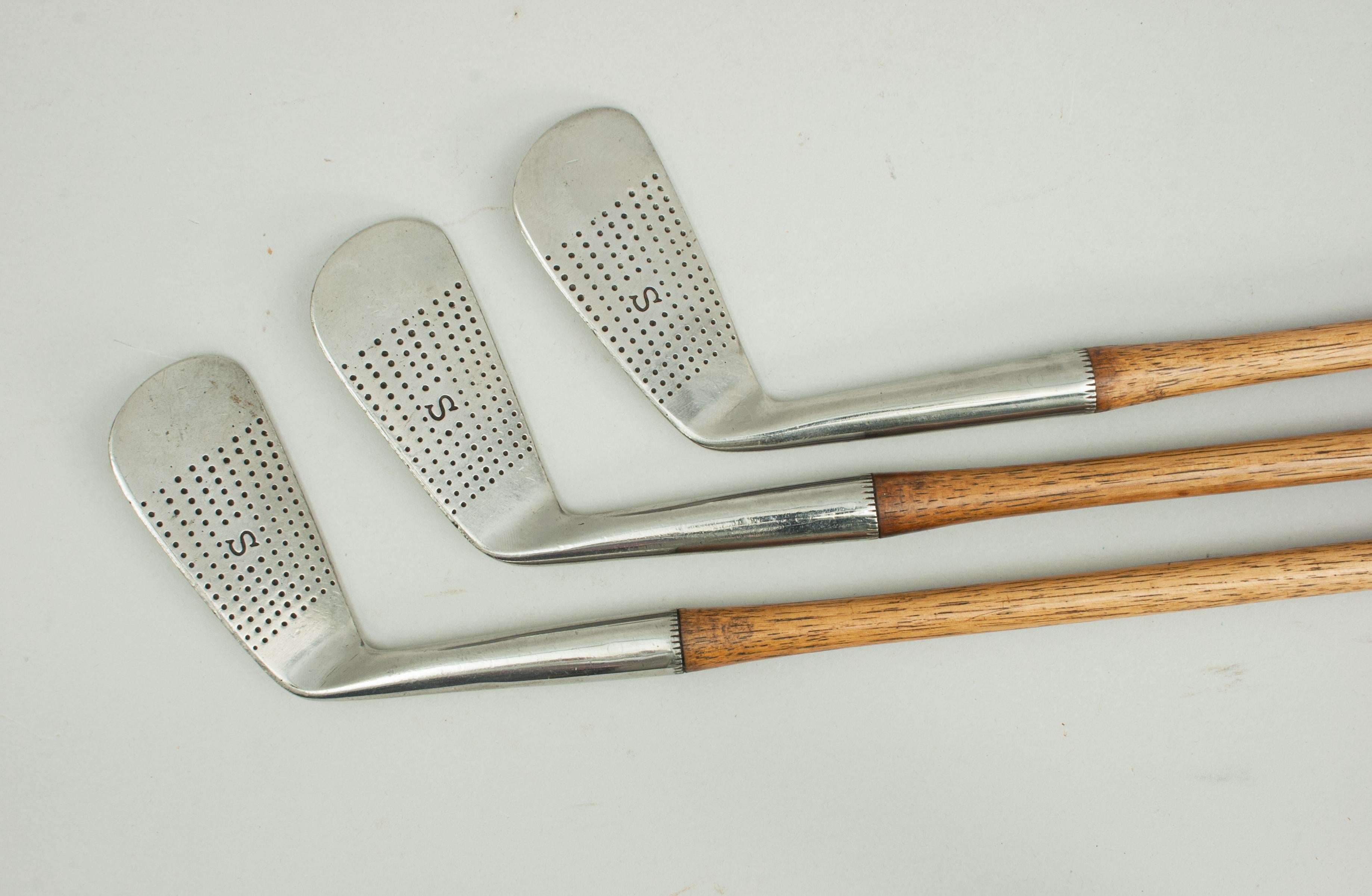 Set of 8 Vintage Golf Clubs by Ben Sayers of North Berwick For Sale at 1stDibs