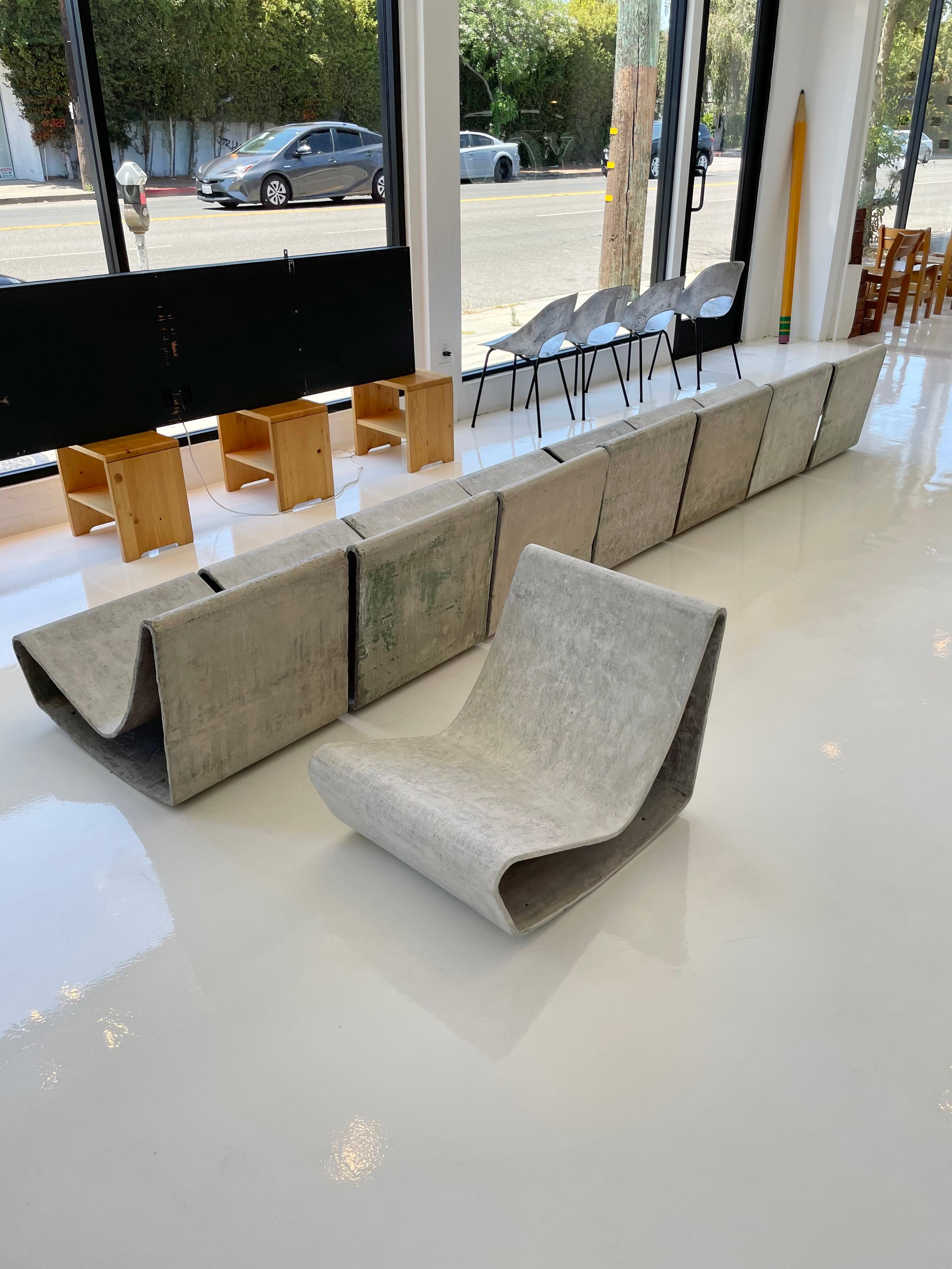 Set of 8 Vintage Willy Guhl Loop Chairs at 1stDibs