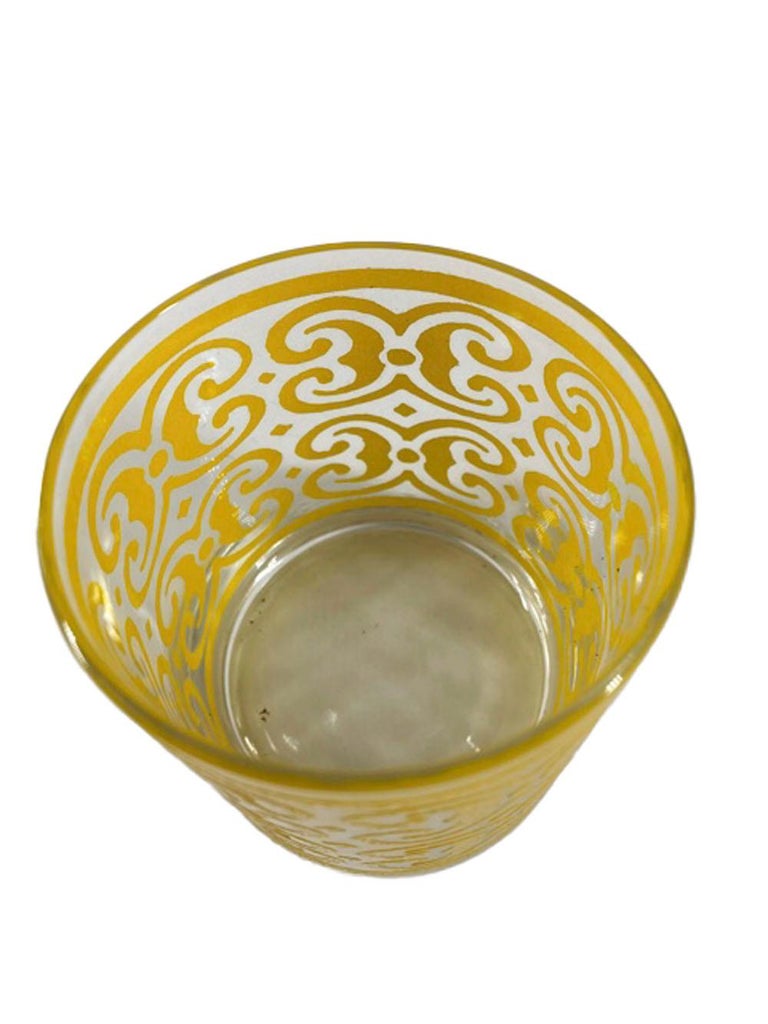 Set of 8 W. Virginia Rocks Glasses in the Castile Pattern, 2 Each of 4 ...