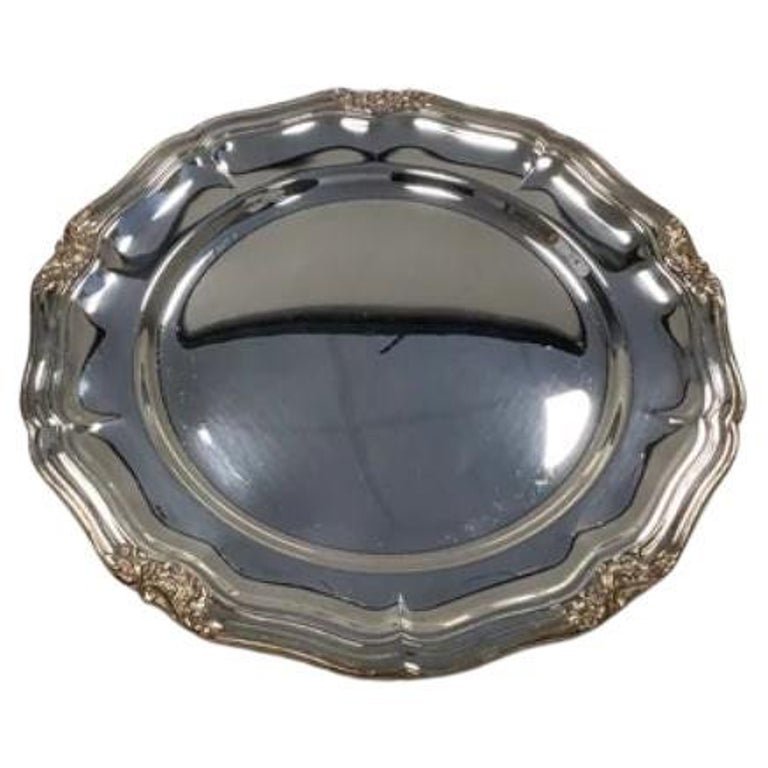 Set of 9 Cohr Silver Plate Atla Denmark EPNS Covered Plates For Sale at ...