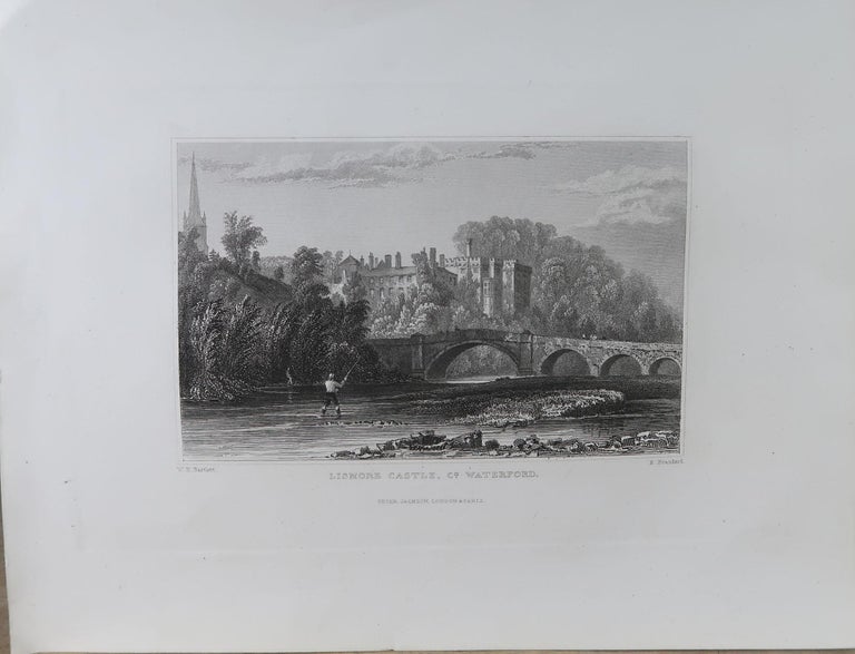 Set of 9 Original Antique Prints of Ireland, circa 1830 For Sale at 1stDibs