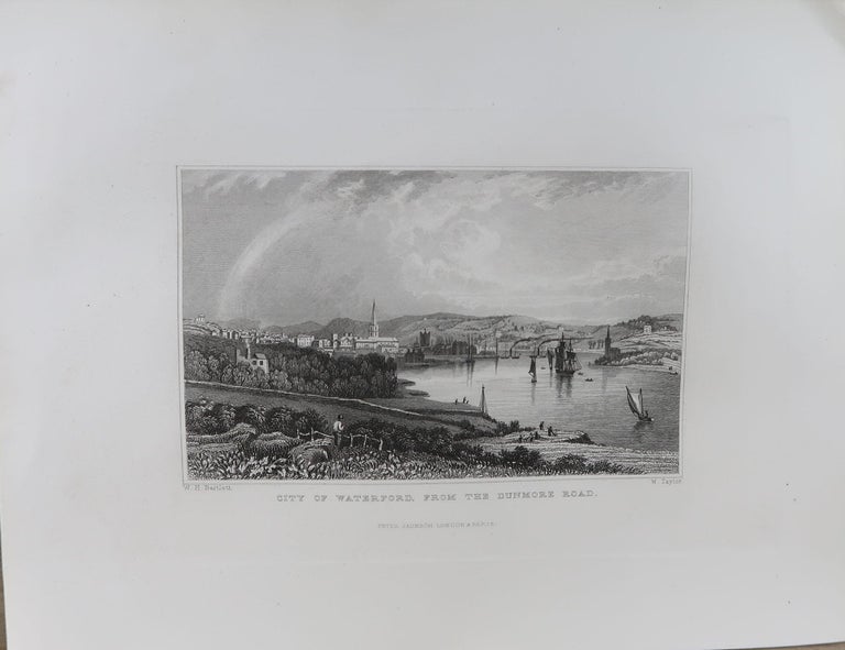 Set of 9 Original Antique Prints of Ireland, circa 1830 For Sale at 1stDibs