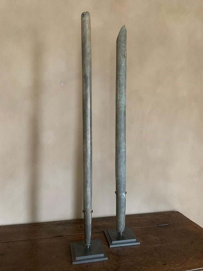Set of Ancient Bactrian Marble Idol Staff Sceptors For Sale at 1stDibs