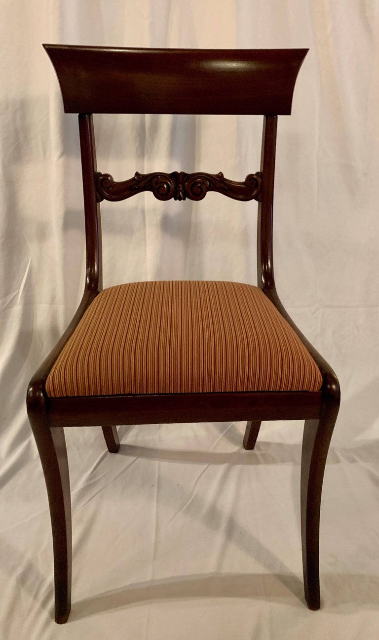Pair of Antique Federal Style Chairs, circa 1890-1910 For Sale at 1stDibs