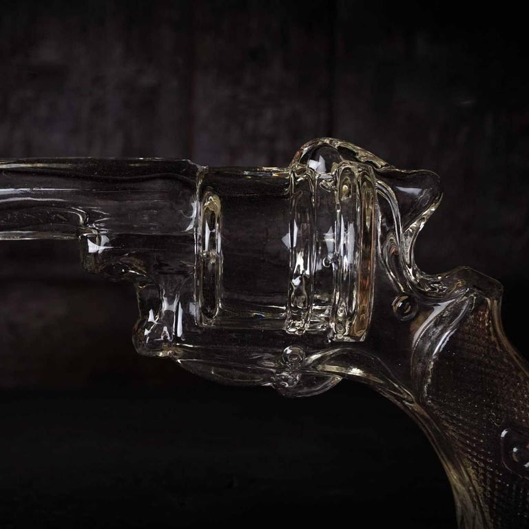 Set of Early 20th Century Glass Revolver Candy Bottles at 1stDibs ...