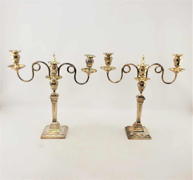 Set of Antique Mappin and Webb Silver Plated and Gilt Washed ...