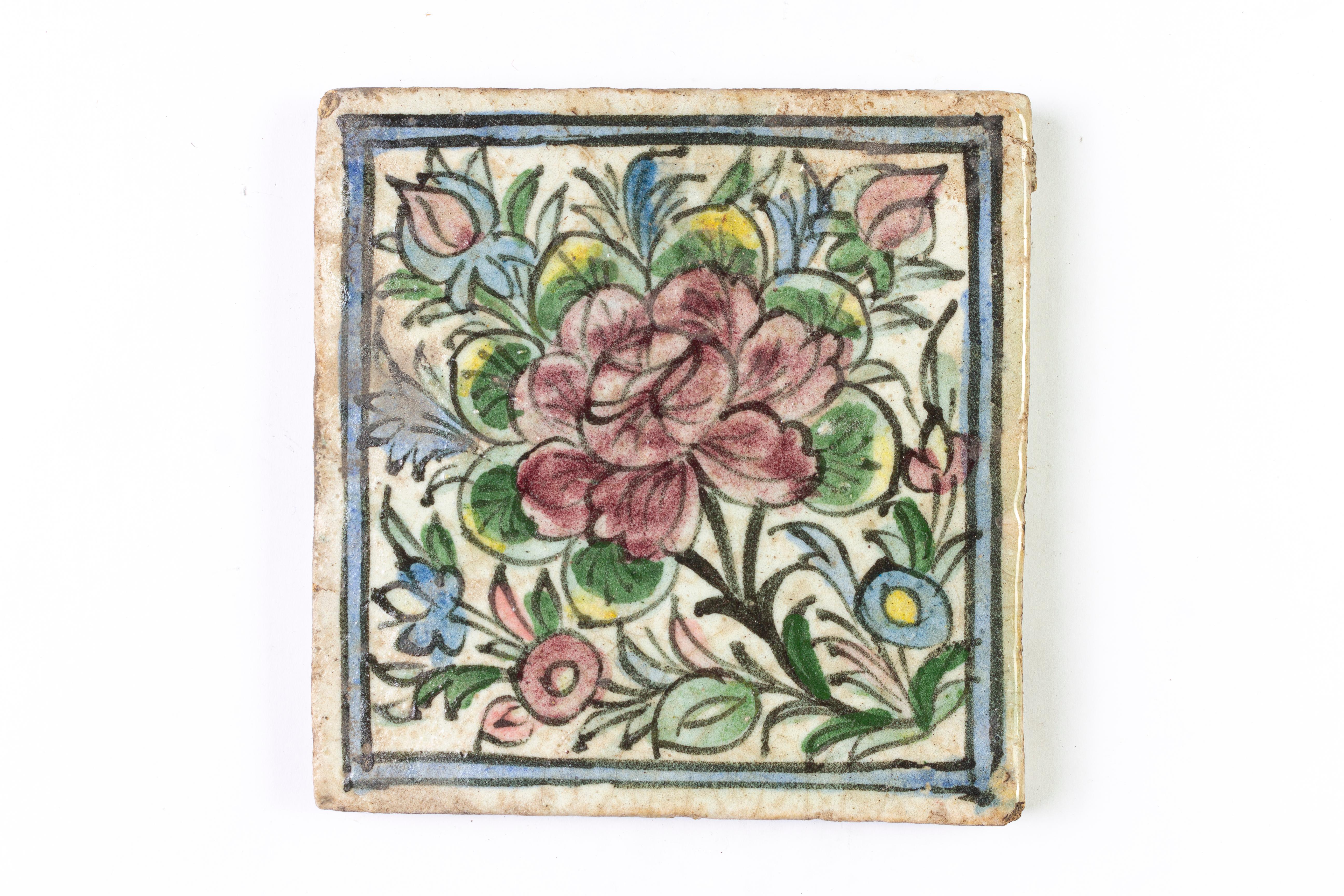 Set of Antique Oriental Tiles For Sale at 1stDibs
