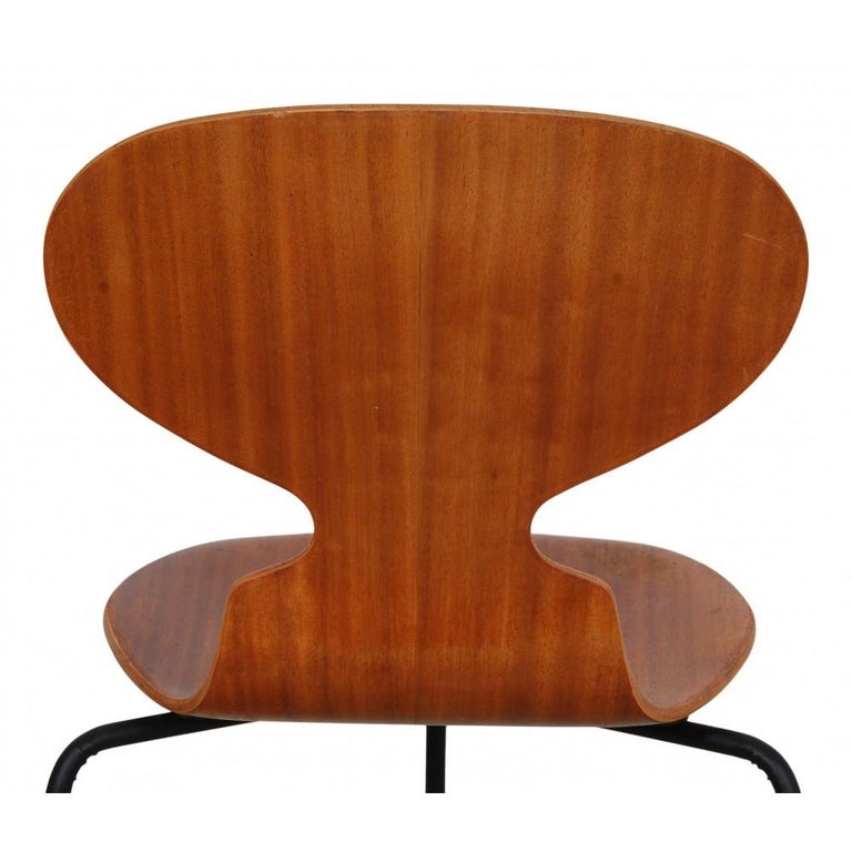 Set of Arne Jacobsen Ant Chairs in Teak '2' For Sale at 1stDibs