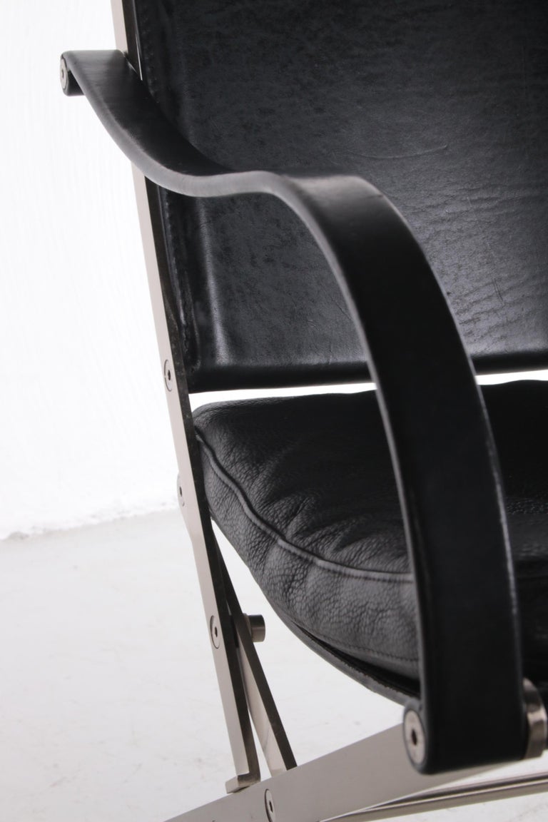 Set of Black Carlotta Chairs by Antonio Citterio, 1990s For Sale at 1stDibs