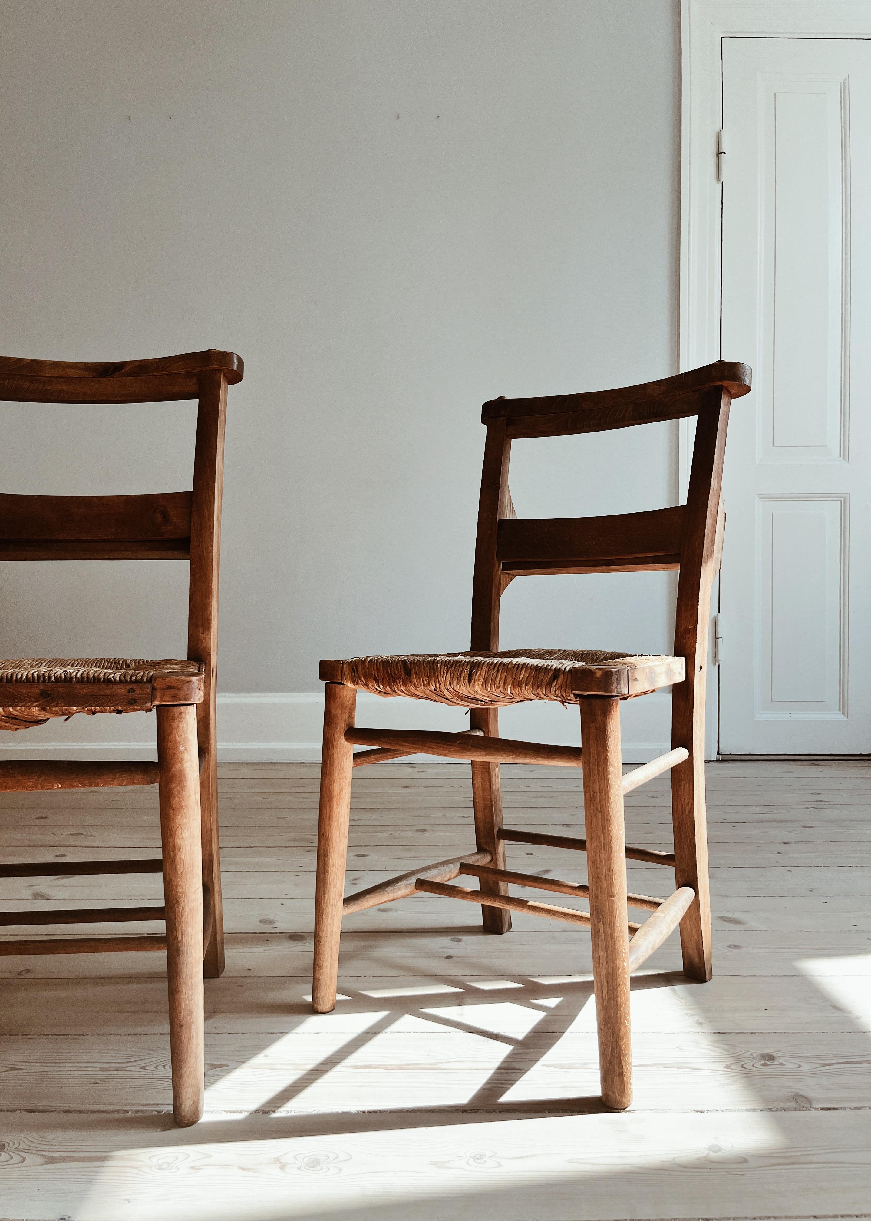 Set of British Church chairs from ca. 1930s at 1stDibs
