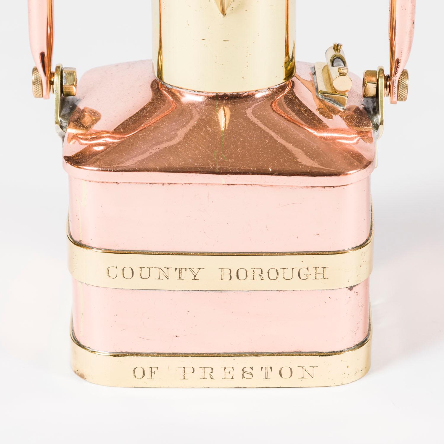 Set of copper imperial volume standard fuel measures by Avery For Sale ...