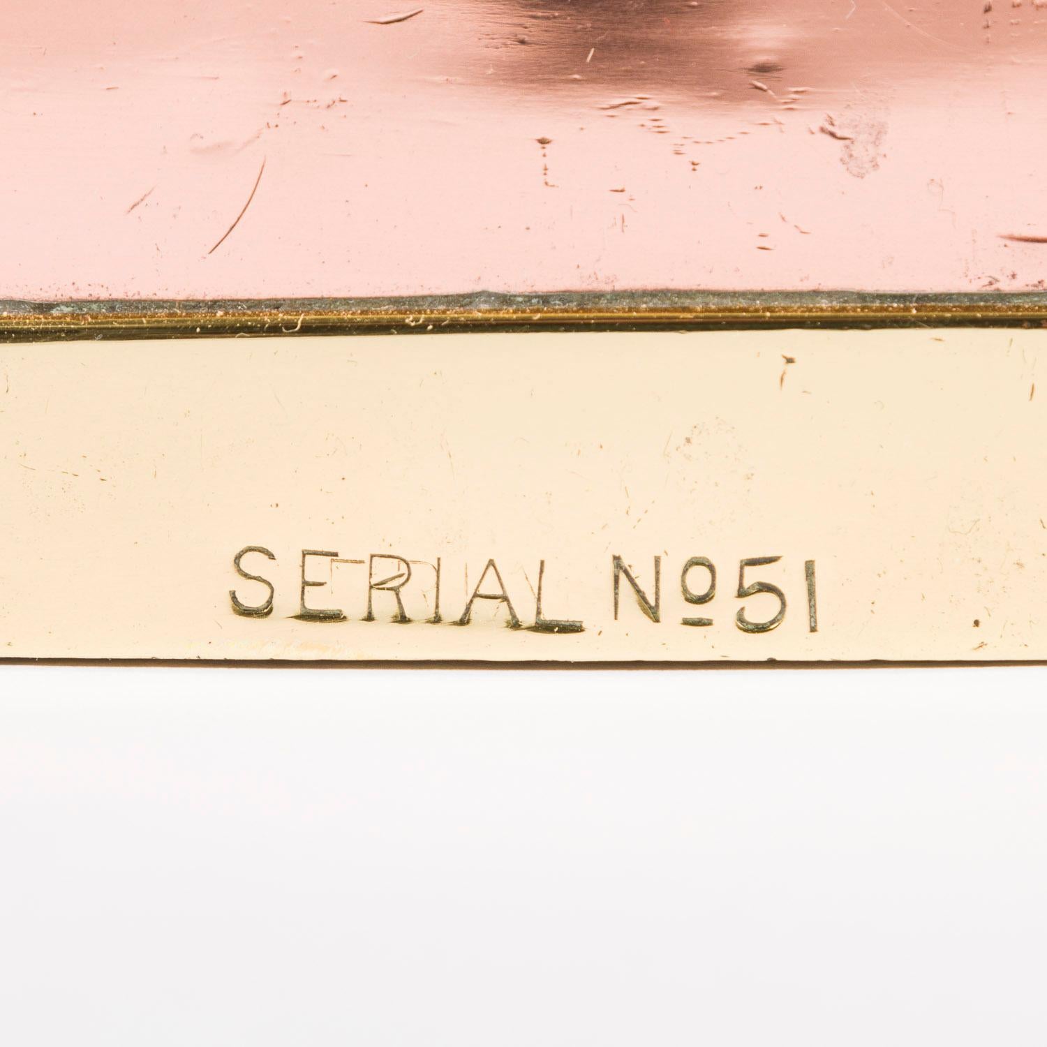 Set of copper imperial volume standard fuel measures by Avery For Sale ...