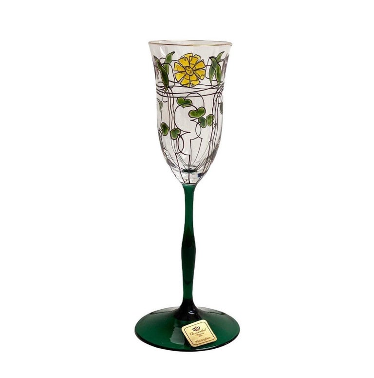 Set of Crystal Decanter and Glasses Theresienthal Bavaria ...