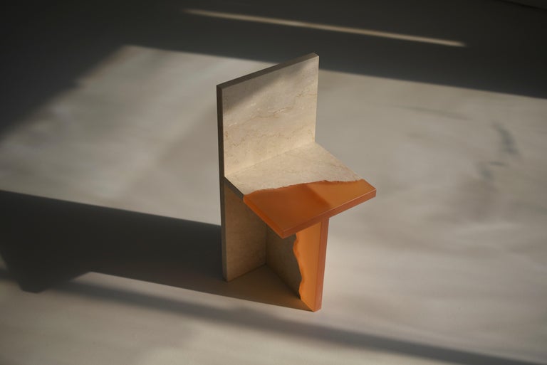 Set of Crystal Marble Fragment Chair by Jang Hea Kyoung For Sale at 1stDibs