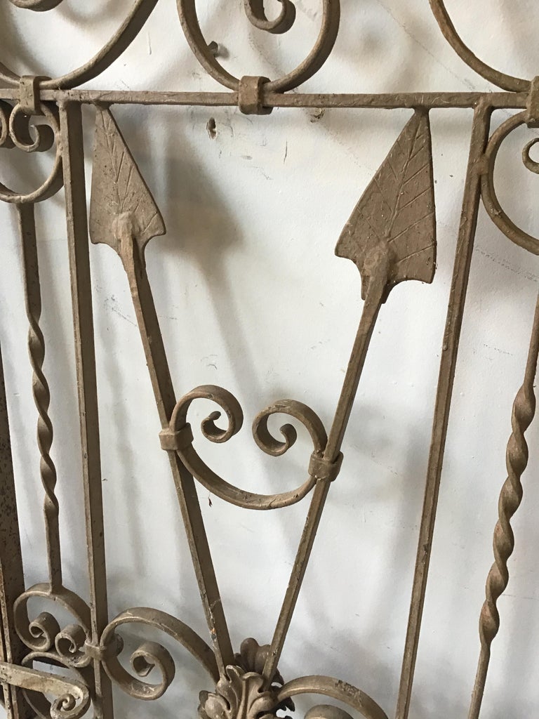 Set of Custom Neoclassical Iron Garden Gates at 1stDibs | custom gates ...