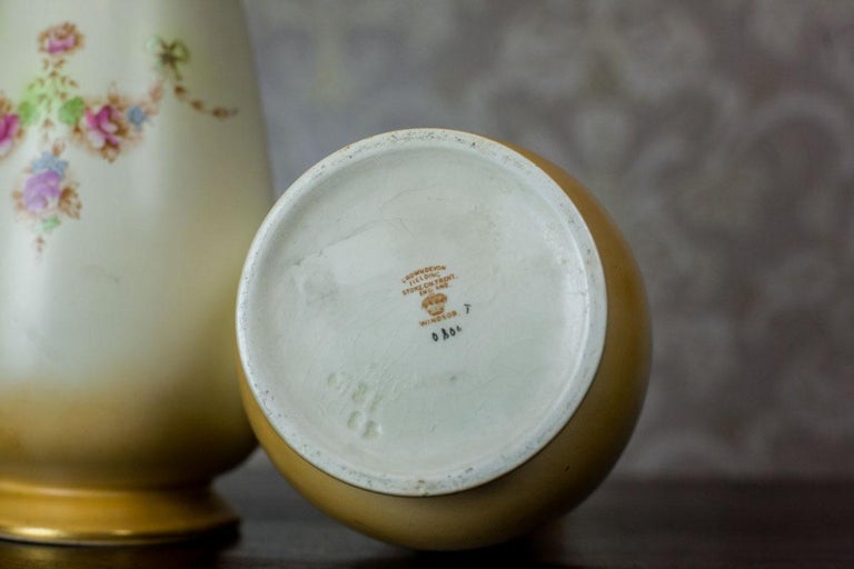Set of Devon Ware Vases from the 1920s For Sale at 1stdibs