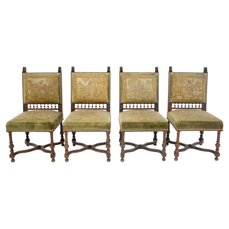 Set of Eclectic Chairs, Italy, circa 1900 For Sale at 1stDibs