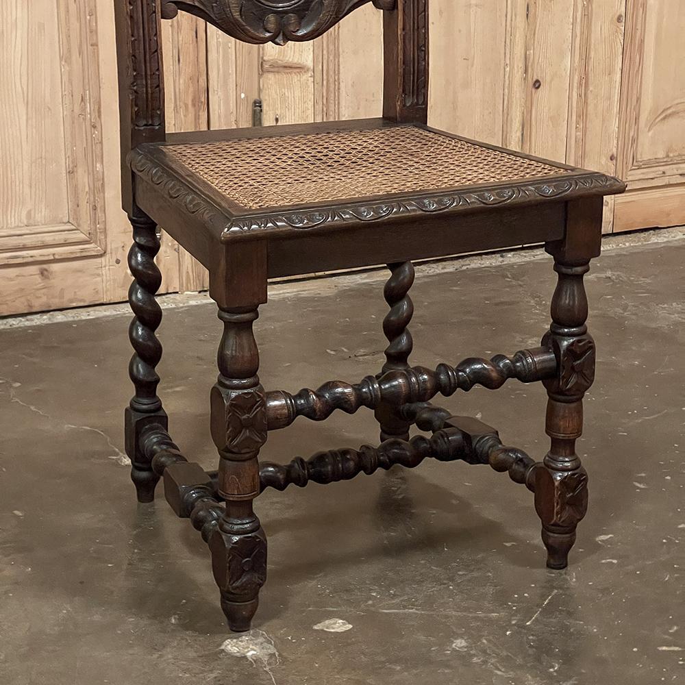 Set of Eight 19th Century French Renaissance Dining Chairs For Sale at ...