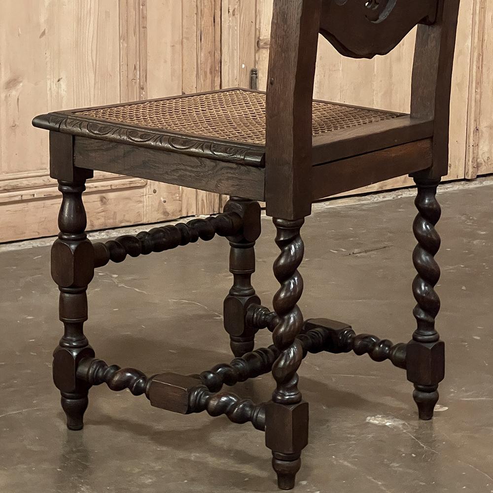 Set of Eight 19th Century French Renaissance Dining Chairs For Sale at ...