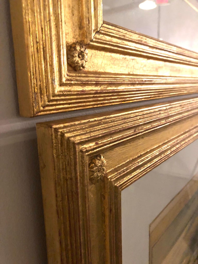 Set of Eight Copperplate Engravings Inscribed and Finely Framed ...