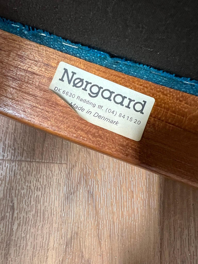 Set of Eight Danish Teak Dining Chairs by Johannes Norgaard, circa ...