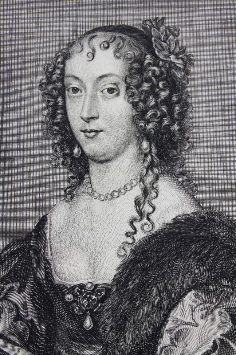Set of Eight Framed Engravings of European Royalty For Sale at 1stDibs