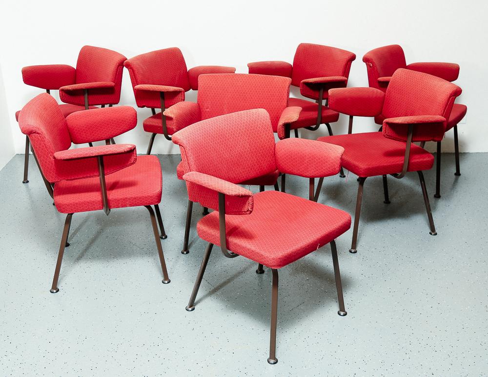 Set of Eight Friso Kramer 'Resort' Chairs at 1stDibs
