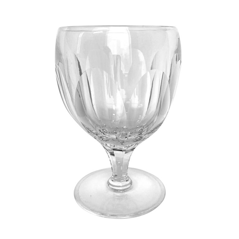 Set of Eight Royal Yacht Crystal Wine Goblets at 1stDibs | crystal ...